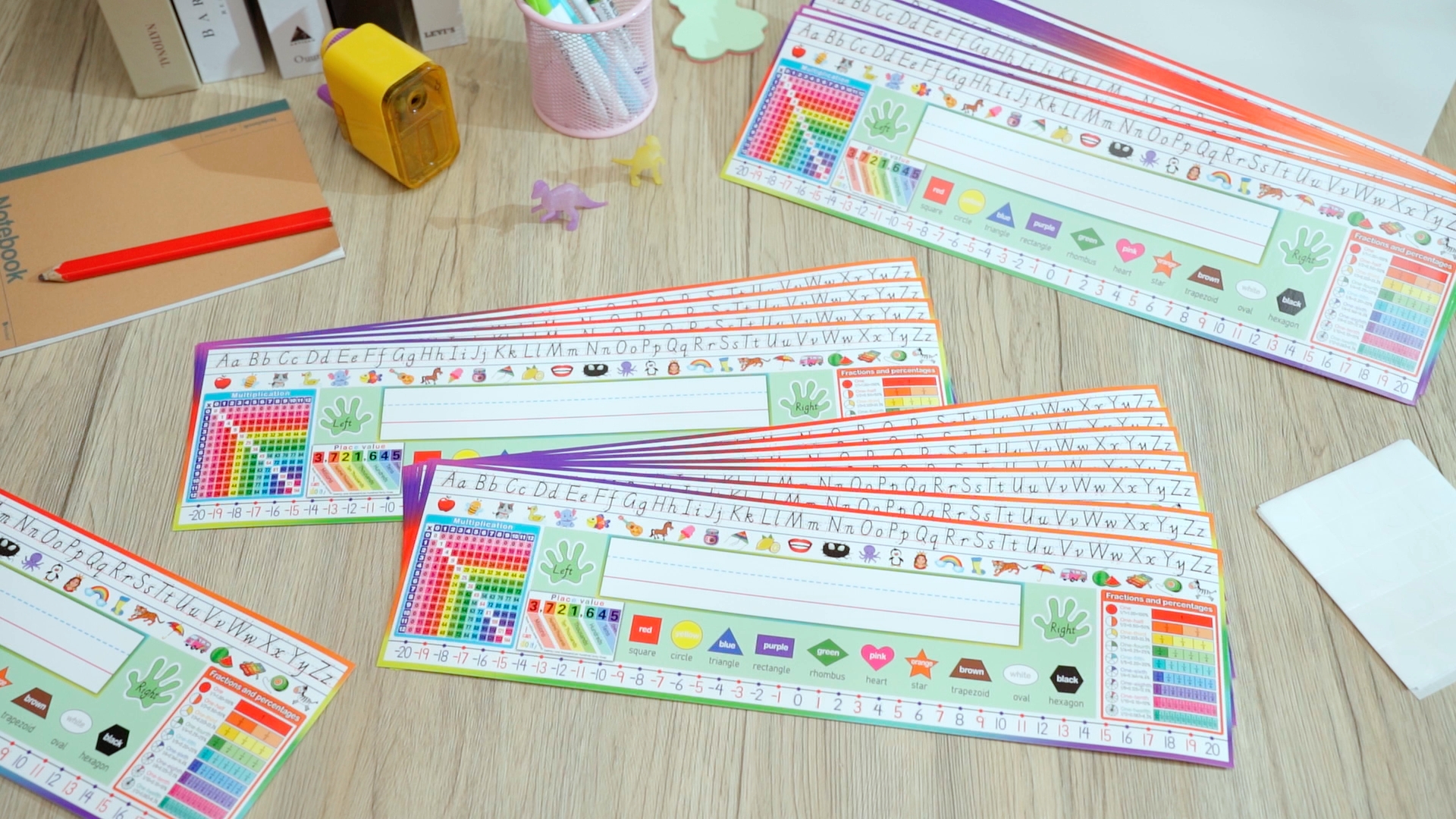 Teacher Supplies 36 Pcs Classroom Nameplates - Student Desk Name Tags ...
