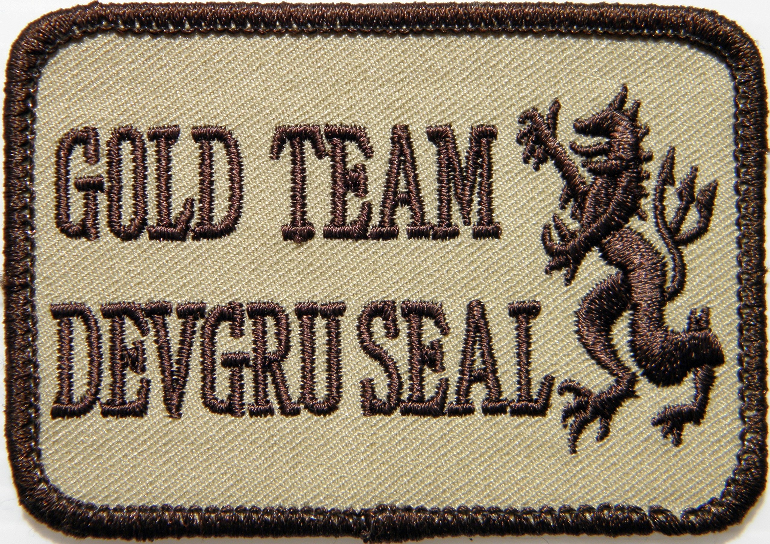 Buy GOLD TEAM DEVGRU SEAL Six 6 Navy US Army Logo Tab Jacket Uniform ...