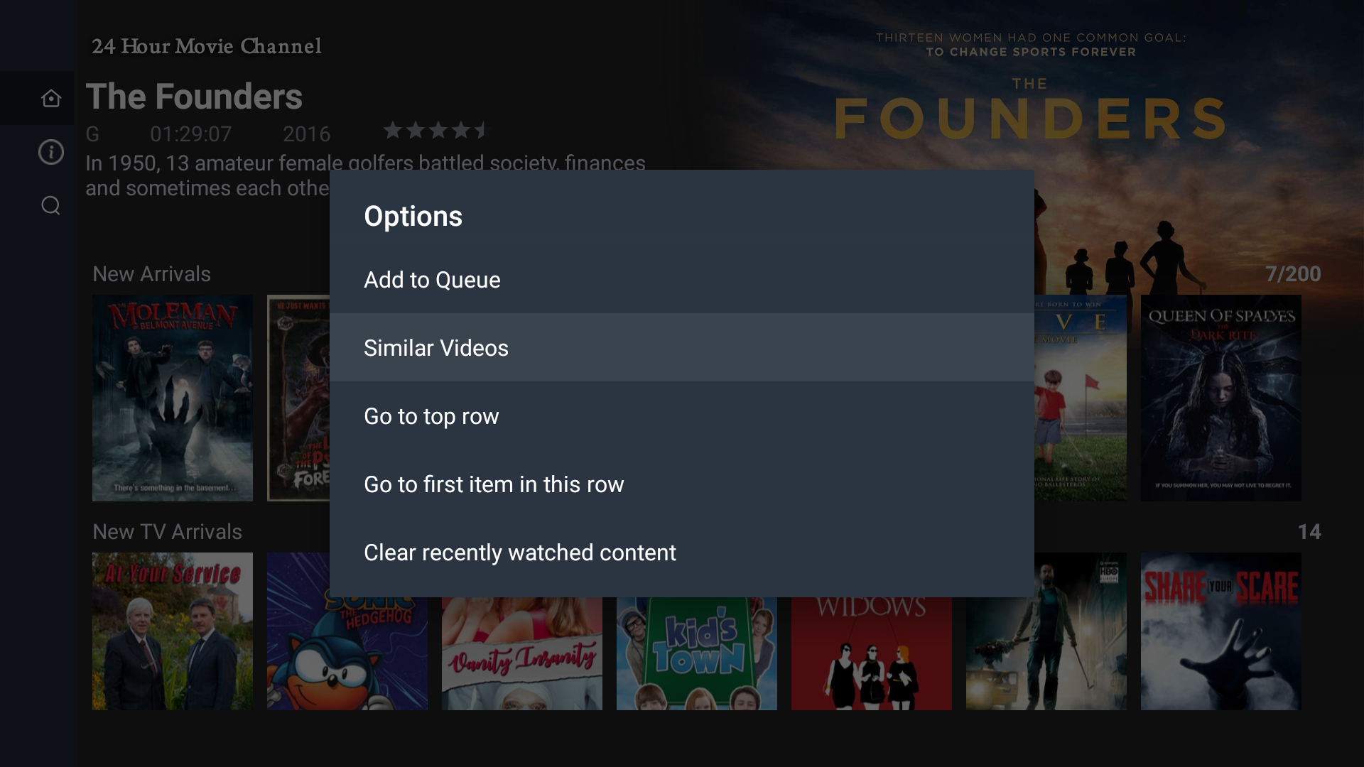 24 Hour Movie Channel - App on Amazon Appstore