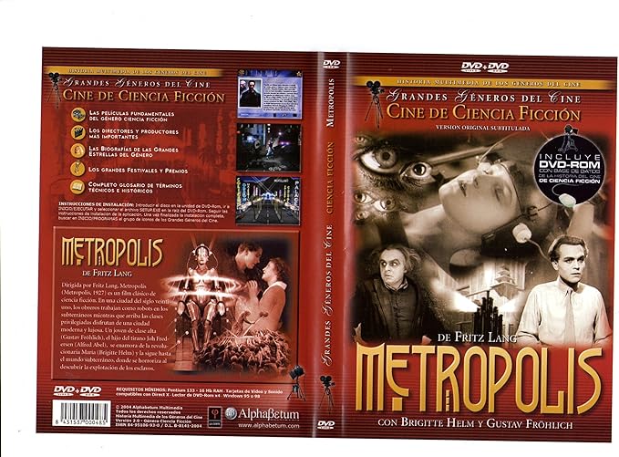 Metropolis - Fritz Lang - DVD video + DVD Rom: Amazon.fr: DVD et Blu-ray