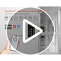 Amazon.com: Smart WiFi Video Intercom & Doorbell Tuya Access Control ...