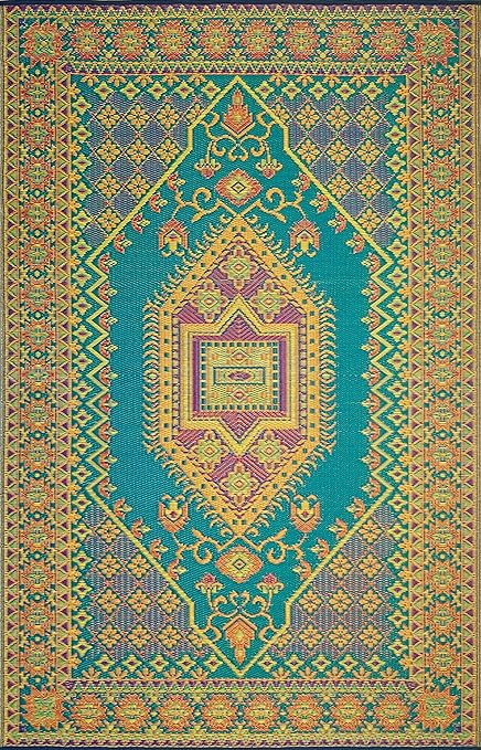 Amazon.com: Mad Mats® Oriental Turkish Indoor/Outdoor Floor Mat, 5 by 8 ...