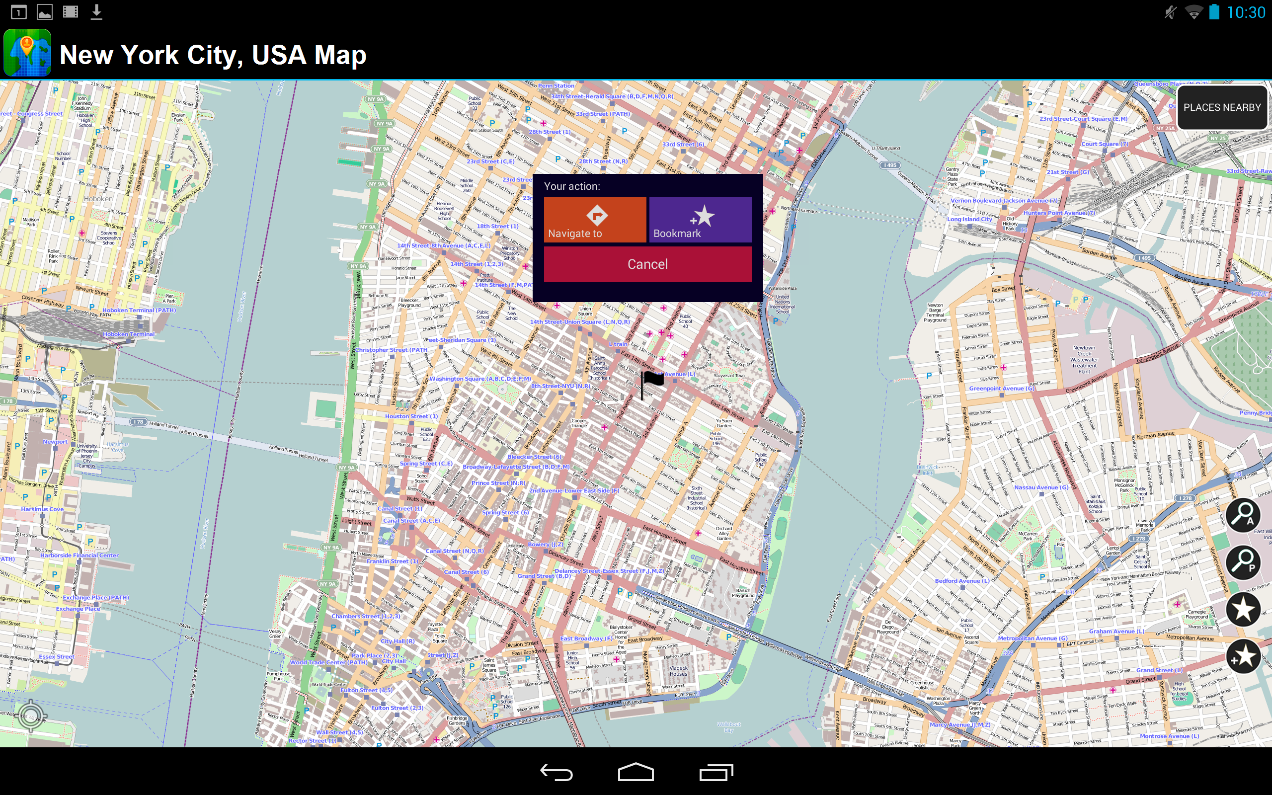 New York City, USA - Offline Map - App on Amazon Appstore