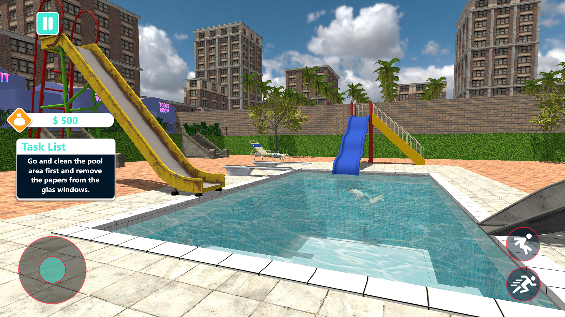 Waterpark Simulator Summer Fun Pool Enjoy Game - App on Amazon Appstore