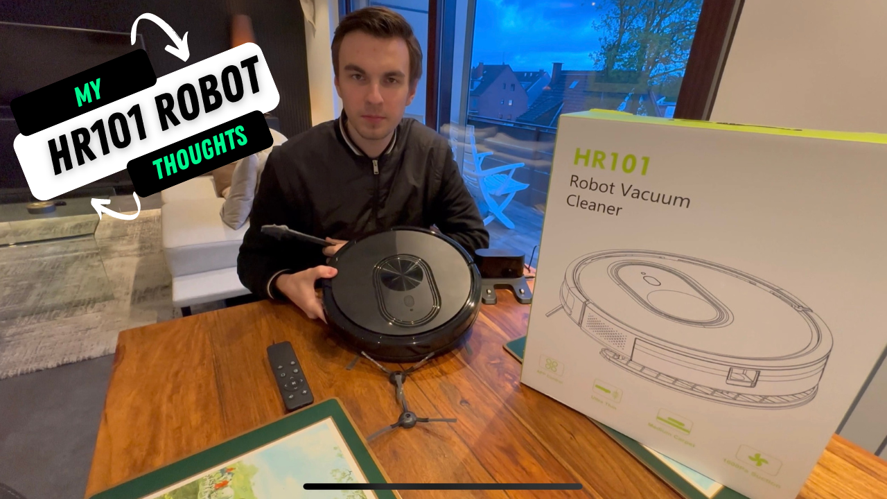 Watch BEFORE You BUY Watch This Video Of The HR101 ROBOT VACUUM! on ...
