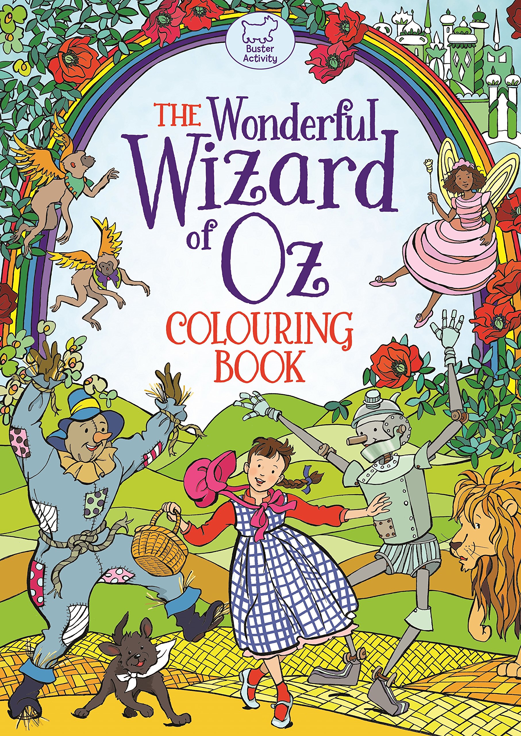 Wonderful Wizard Of Oz Coloring Pages