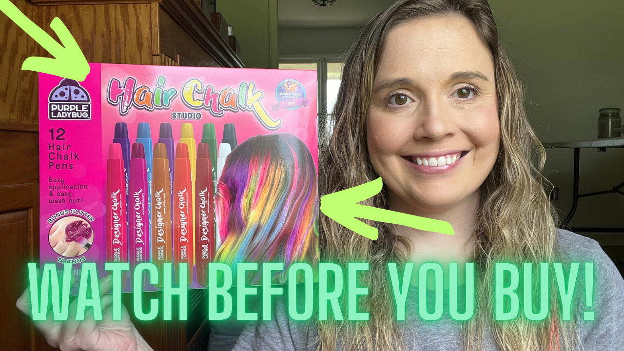 Watch Honest Review & Demo of Hair Chalk Studio Kit! on Amazon Live
