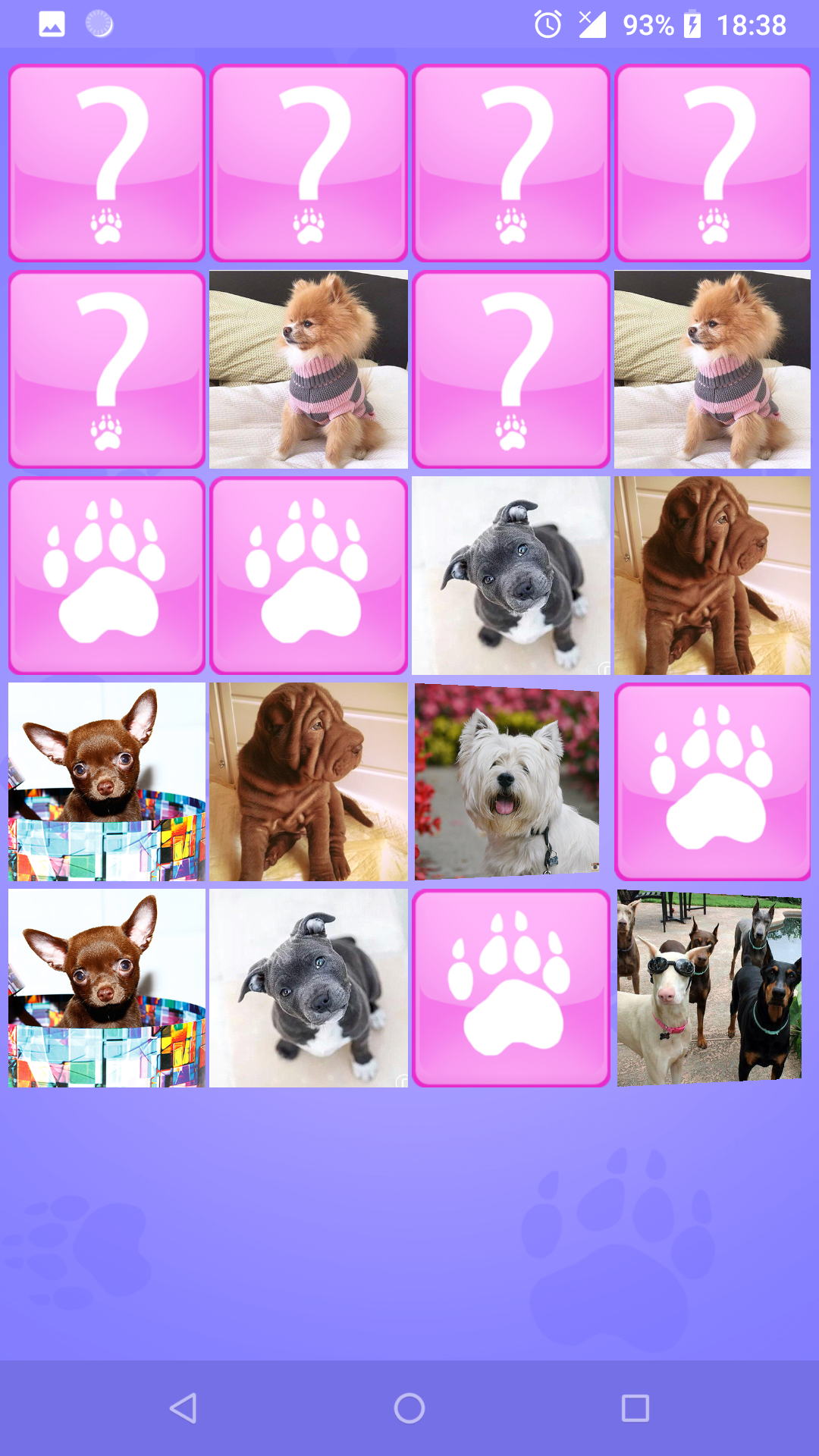 Cute Dogs Memory Matching Game - Aplicativo na Amazon Appstore