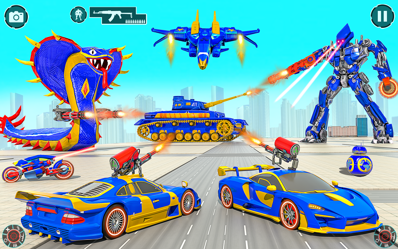 Snake Robot Car Transformation Mission Games - App on Amazon Appstore