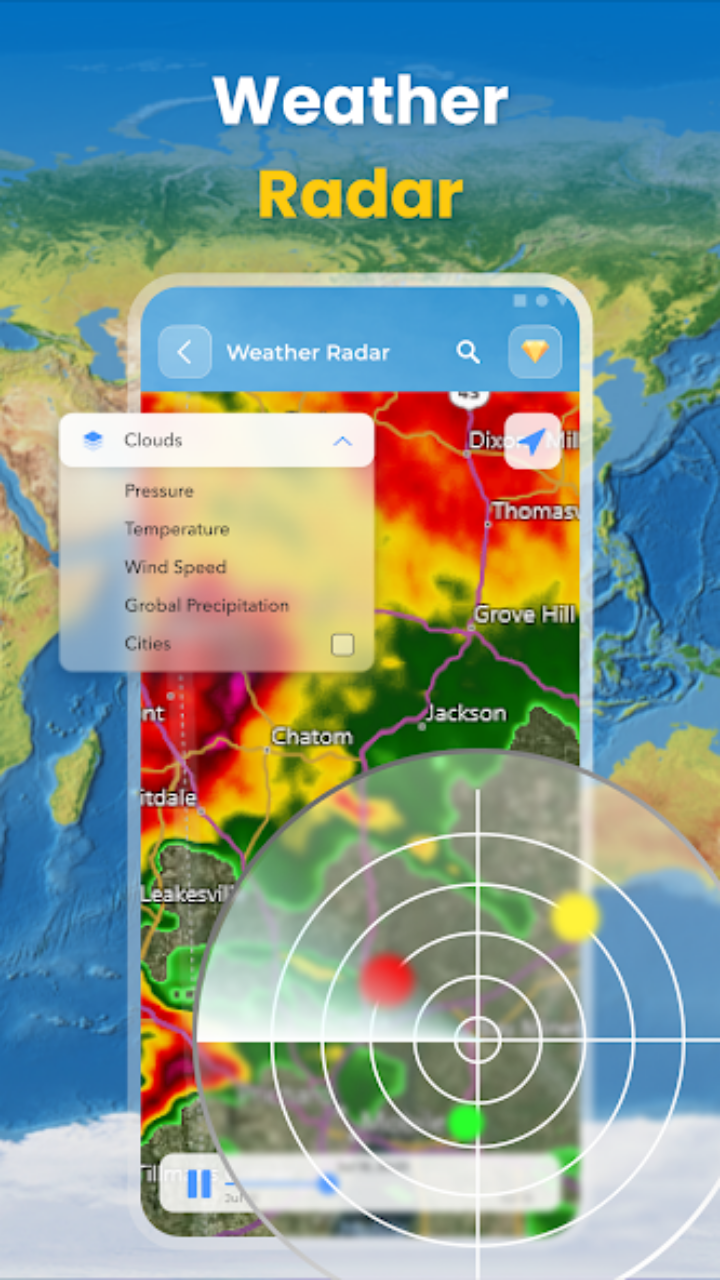Accurate Weather | Live Radar - App on Amazon Appstore