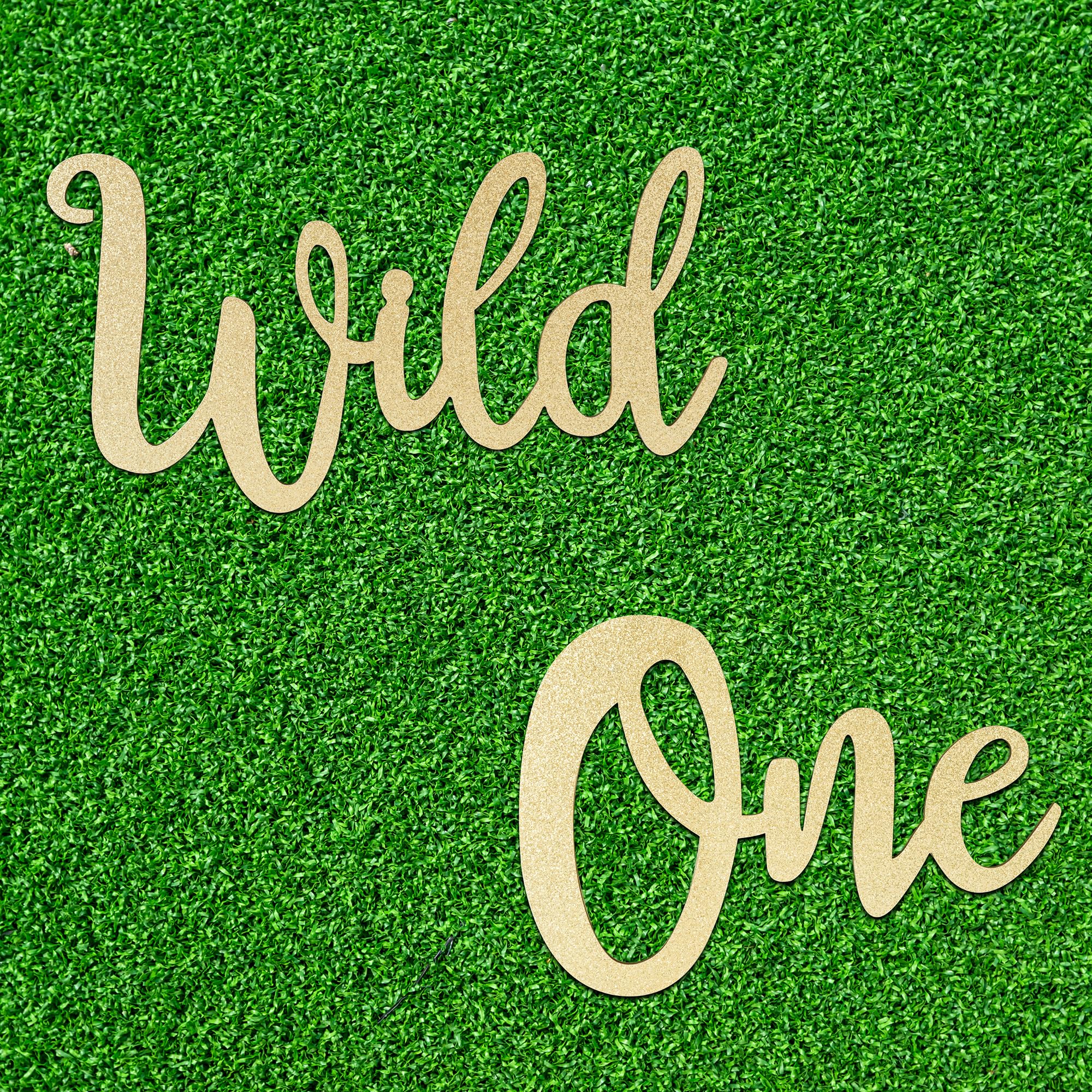 Gold Wild One Clipart Wild And Onederful Svg 1st Birthday Sublimation