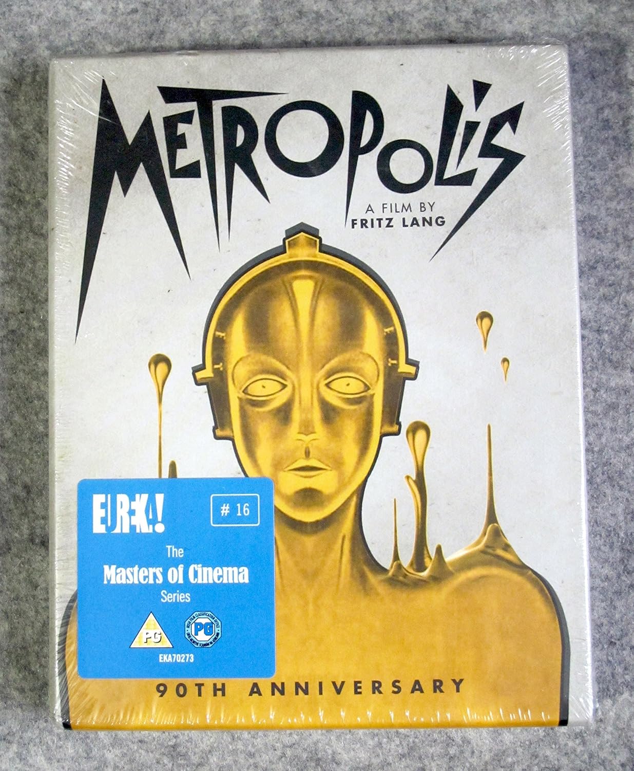 Metropolis: 90th Anniversary (Limited Edition) (Blu-ray): Amazon.co.uk ...