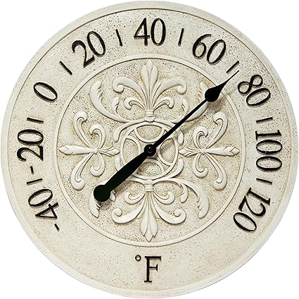 Amazon.com: Infinity Instruments 13377ST Blanc Thermometer : Patio ...
