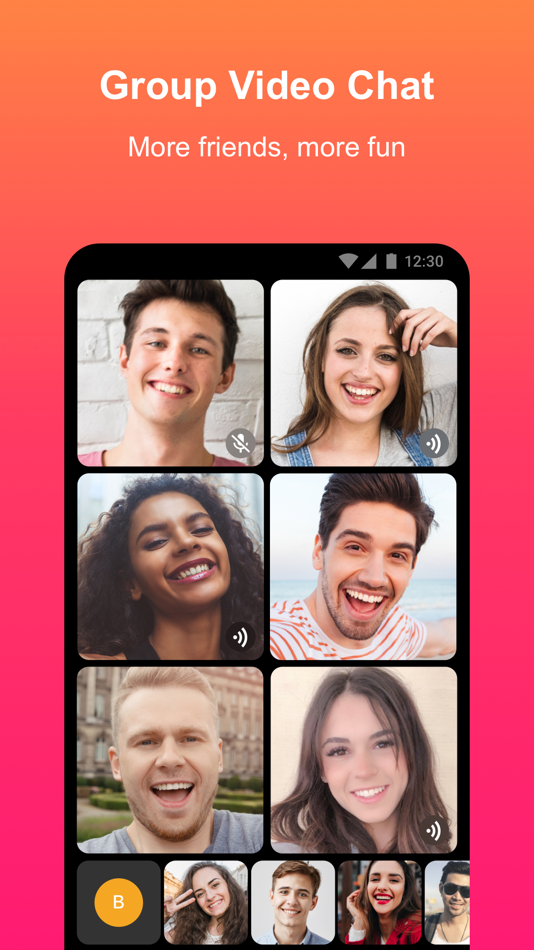 JusTalk - free video calls and fun video chat app - App on the Amazon ...