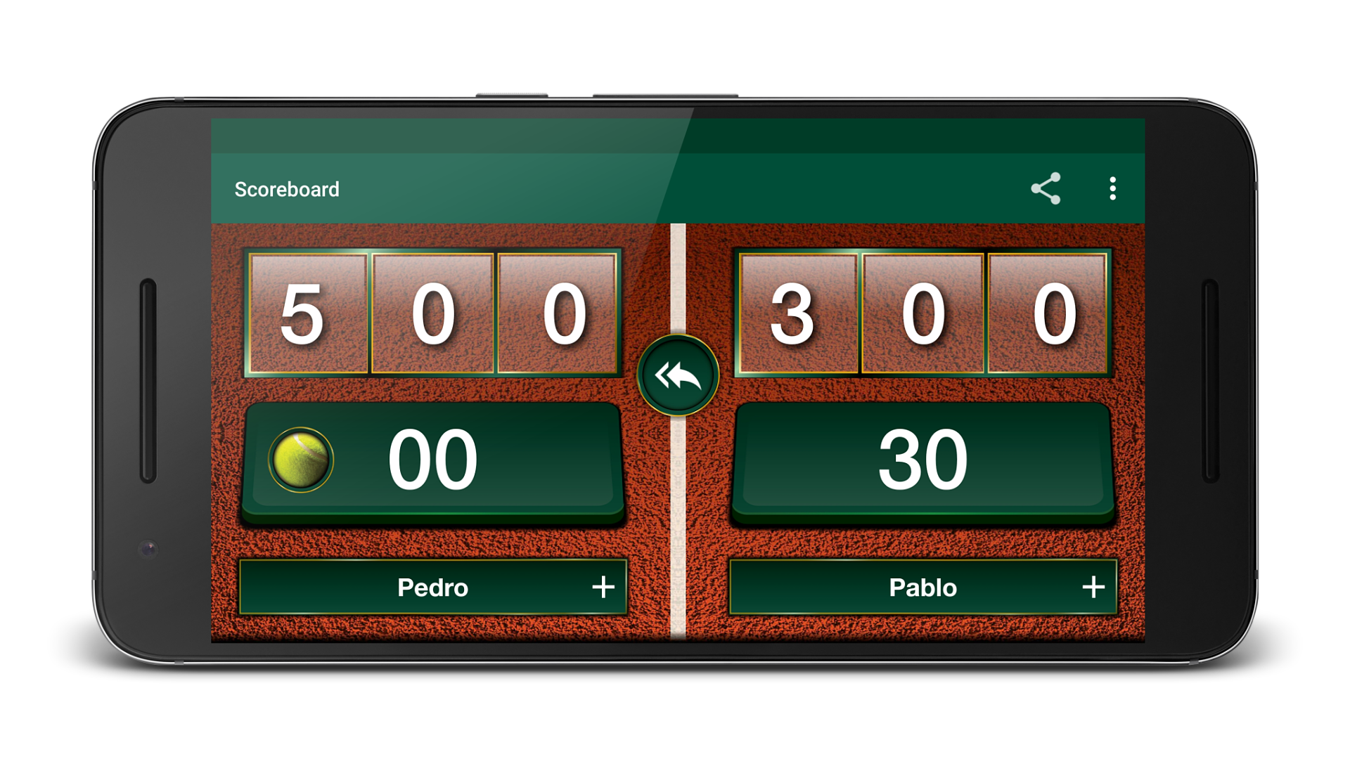 Aplicación Scoreboard Tennis & Padel en Amazon Appstore