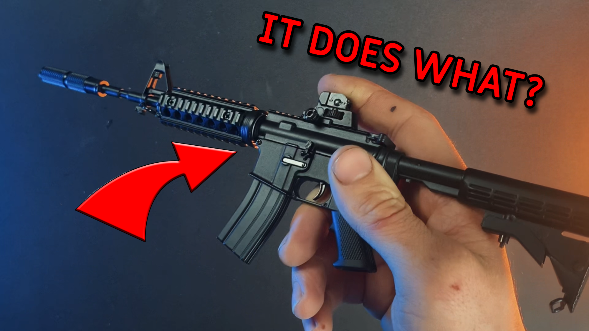 Watch Quick Look At This Mini AR-15 GoatGun on Amazon Live