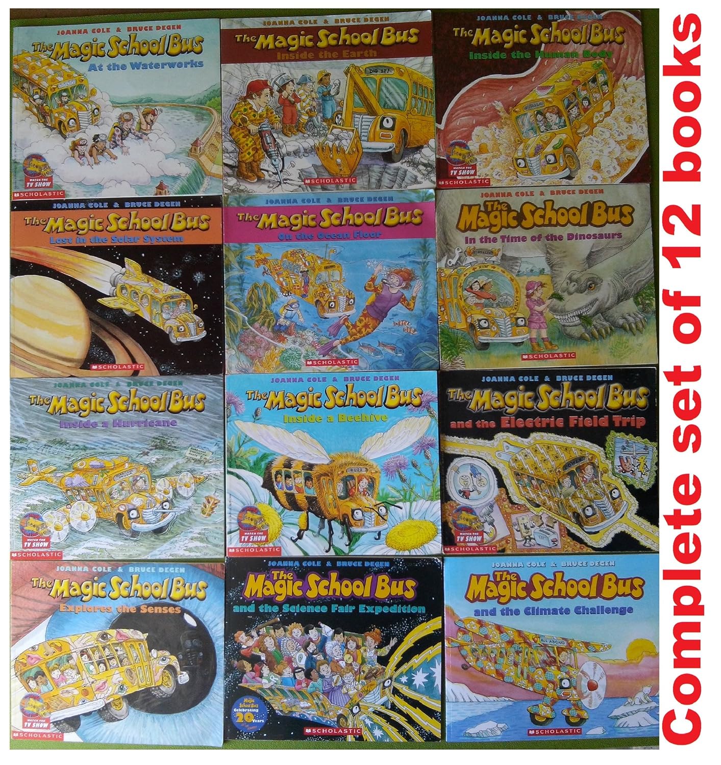 Magic school Bus: ( Original Series) Complete Set; 12 Books: Joanna ...