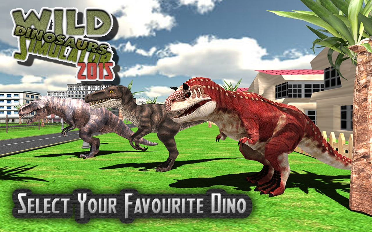 Wild Dinosaur Simulator 2015 Dino Survival Open World Game ...