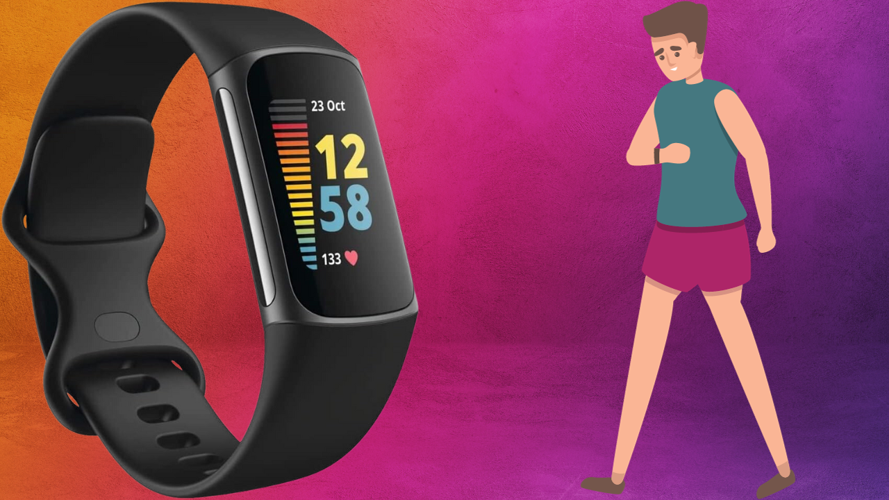 Watch Fitbit Charge 5 Advanced Fitness Tracker with GPS on Amazon Live