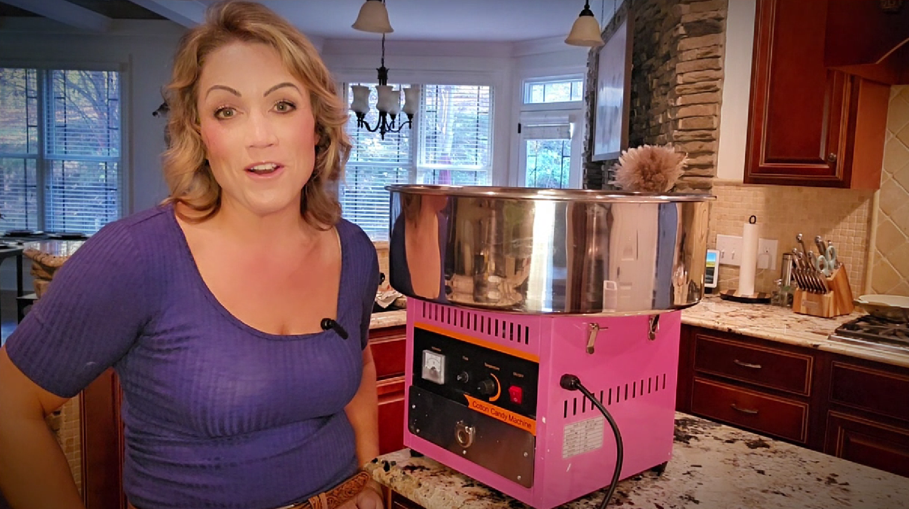 Watch Basic introduction and use of cotton candy machine on Amazon Live