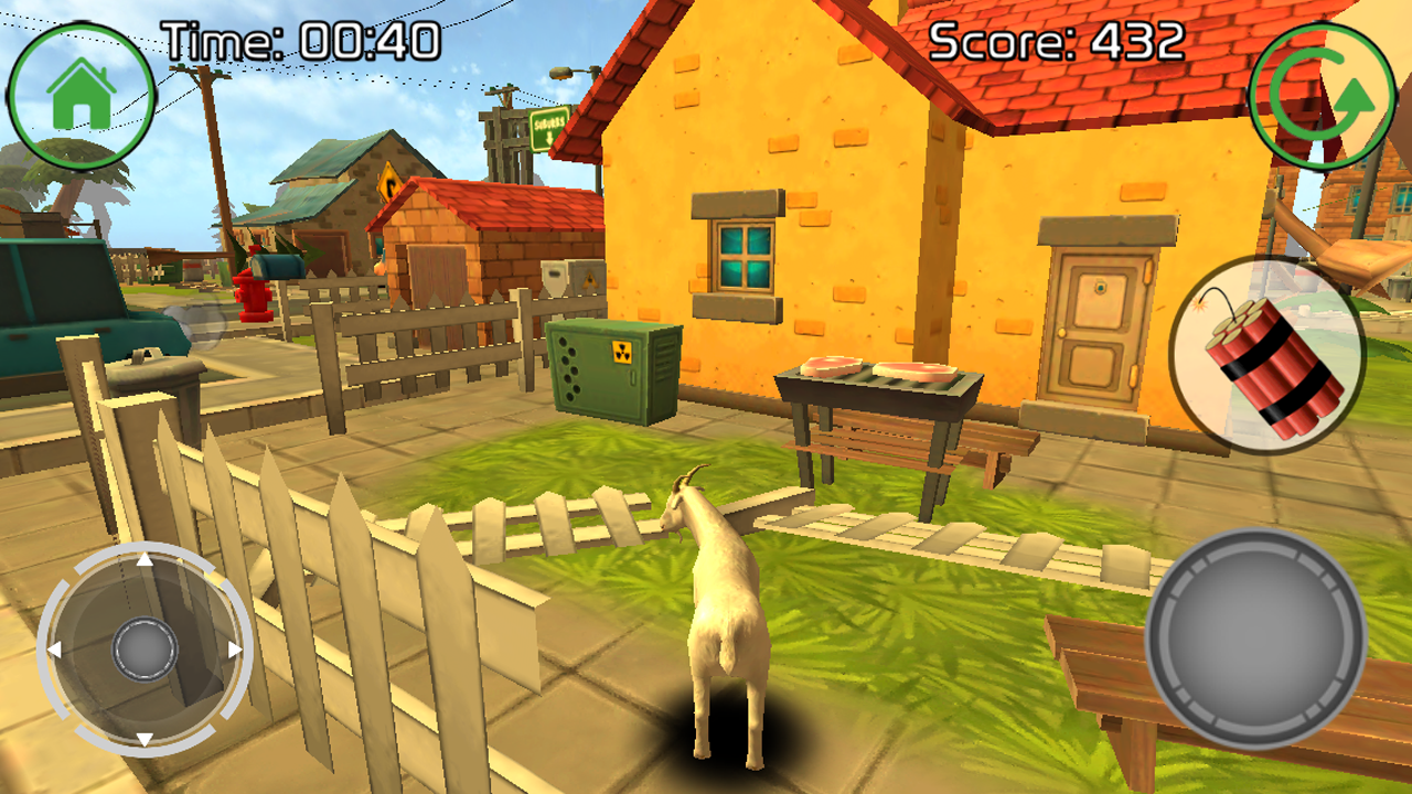Goat Gone Wild Simulator 2: Boom Goes the Dynamite - App on Amazon Appstore