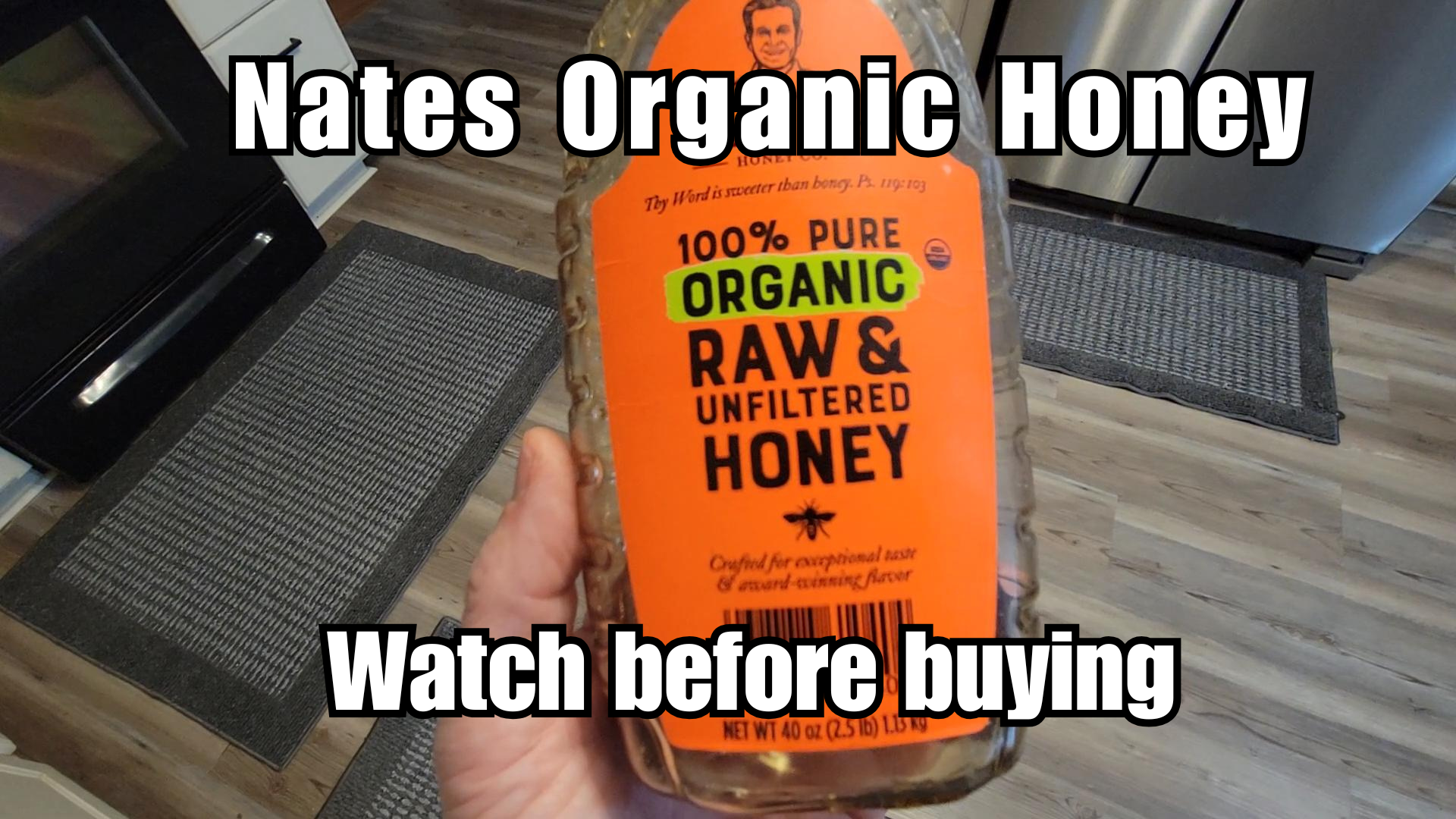 Watch My Review of Nates Raw Honey - Raw & Unfiltered Great Taste on ...