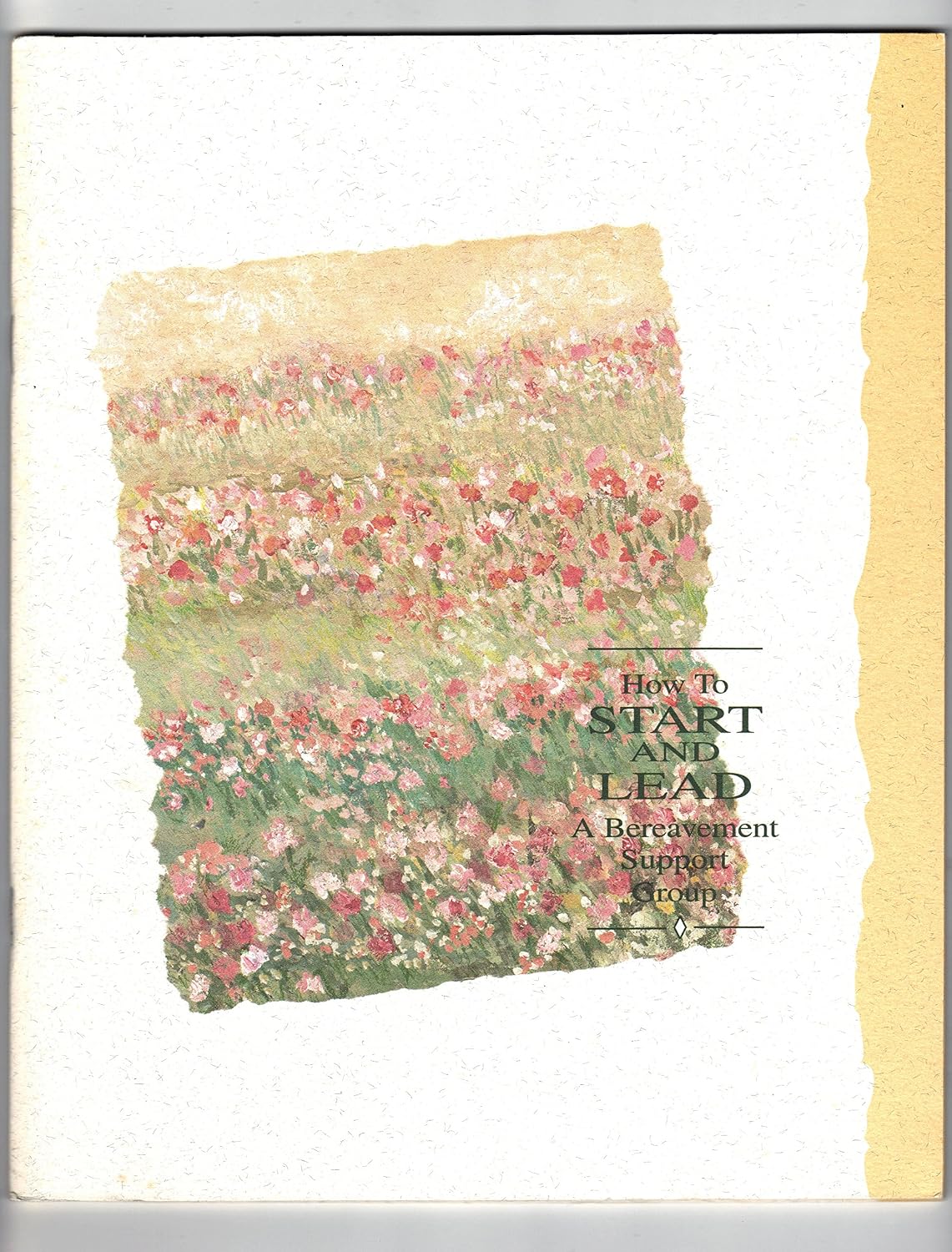 How to start and lead a bereavement support group: Wolfelt, Alan D ...