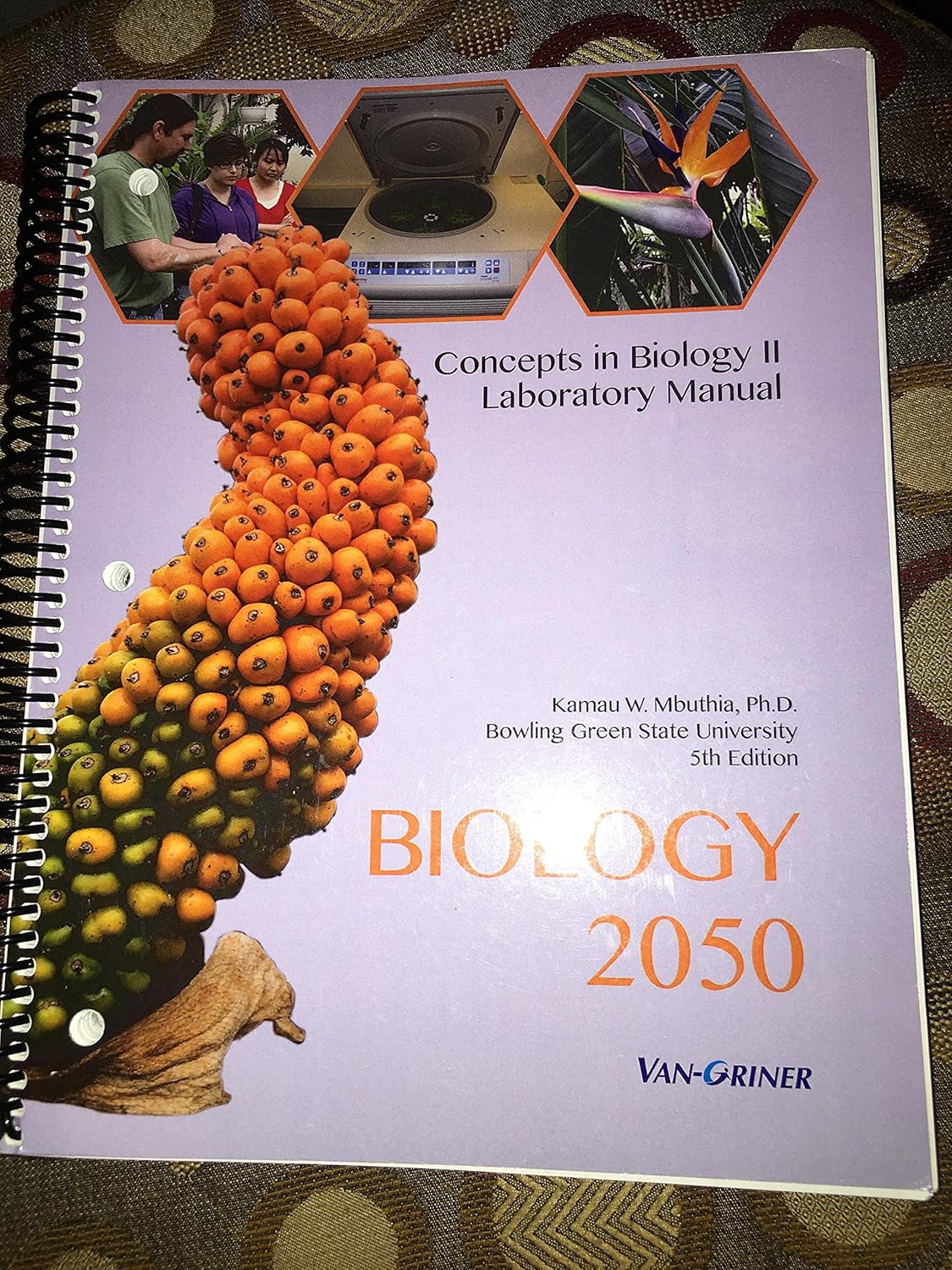 Concepts in Biology II Laboratory Manual Biology 2050, 5th Edition ...