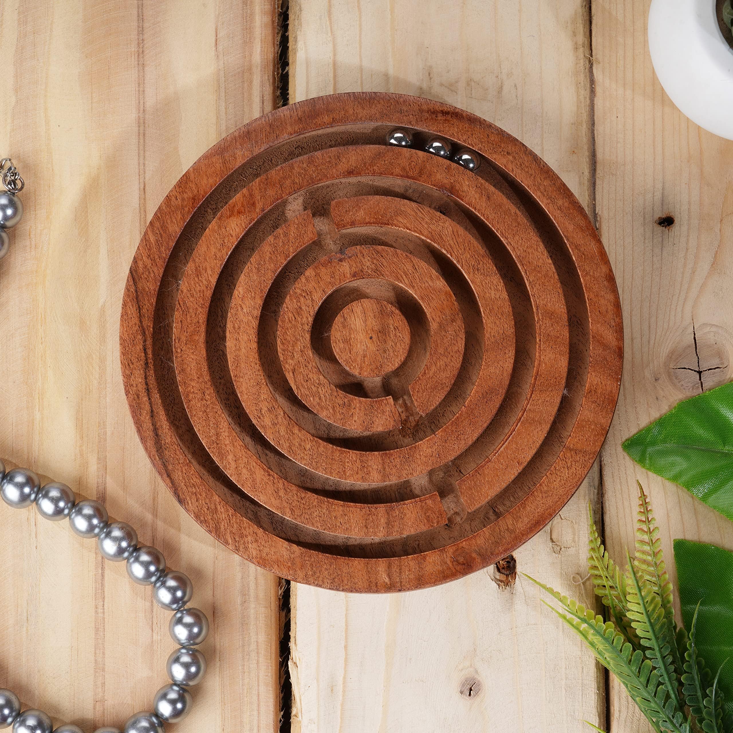 Amazon.com: Meditation Finger Labyrinth Meditation Wood Labyrinth Find ...