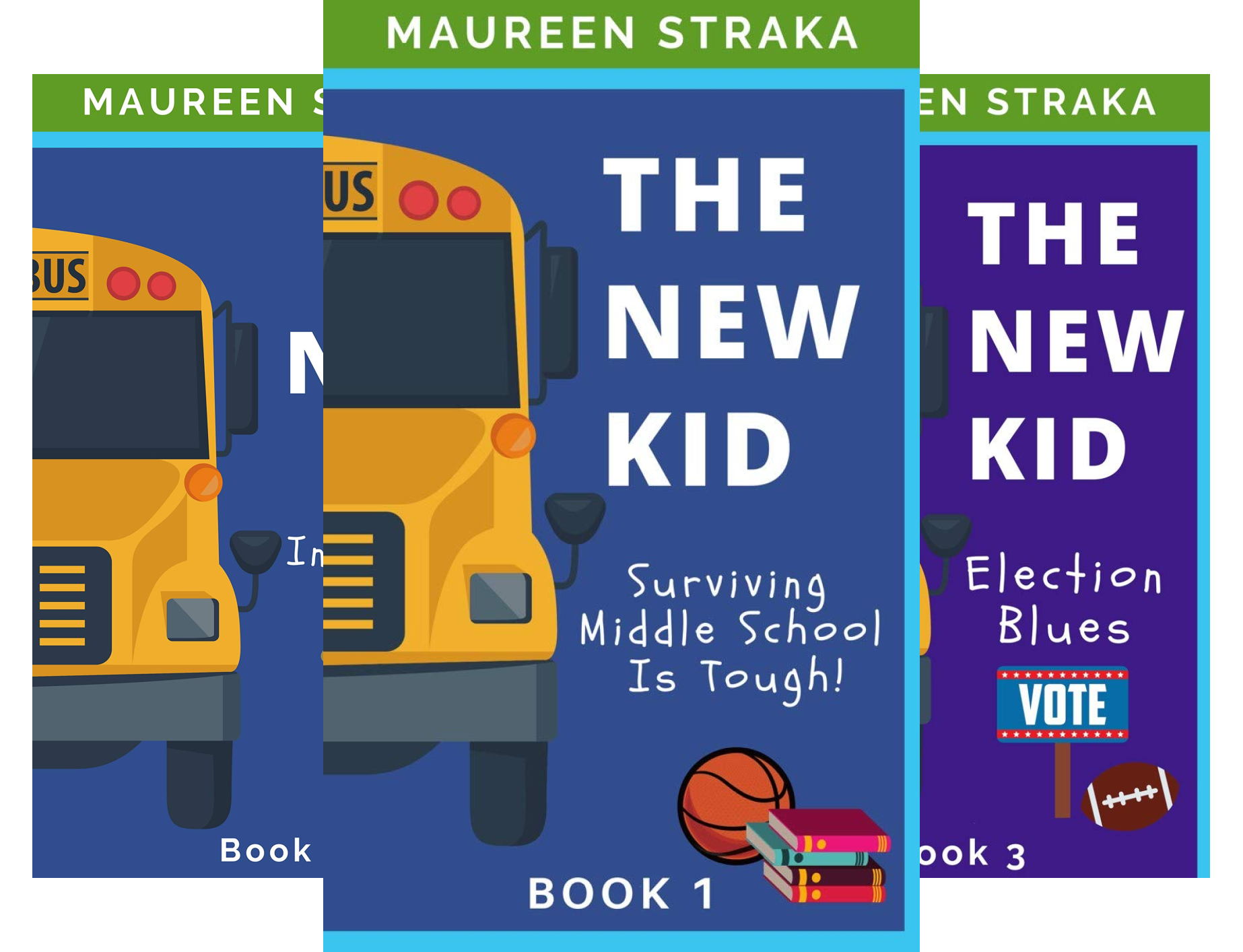 Amazon.co.jp: The New Kid: Surviving Middle School Is Tough! (English ...