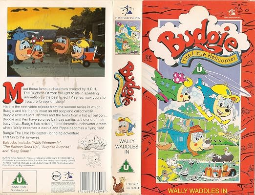 Budgie The Little Helicopter - Wally Waddles In : Amazon.co.uk: DVD ...