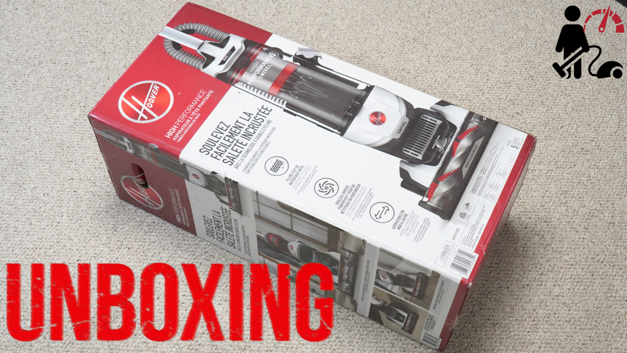 Watch Hoover Swivel Upright Vacuum UH75100 Unboxing on Amazon Live