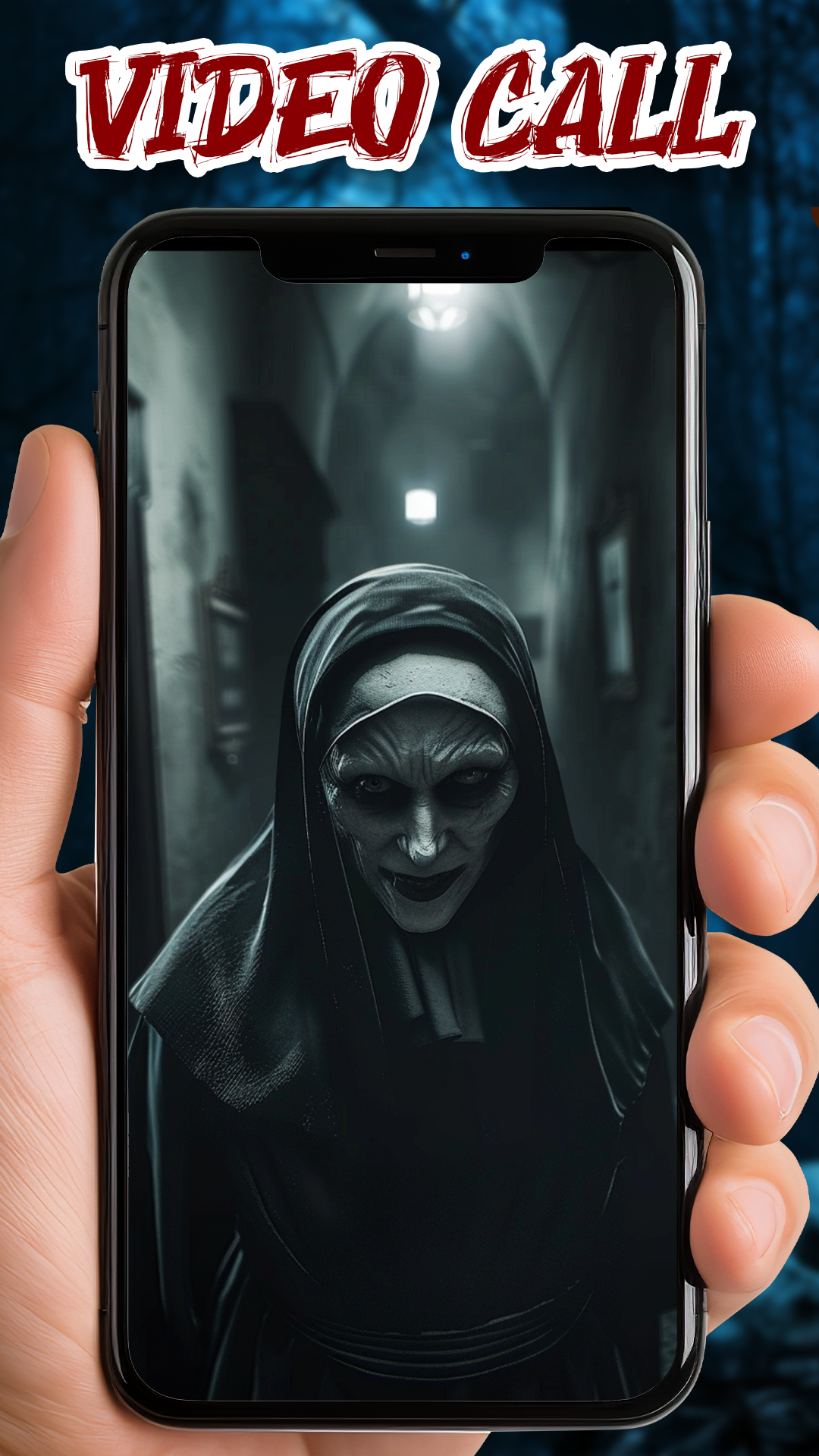 Scary Nun Prank Call: Spooky Video Chat Jumpscare App for Halloween ...