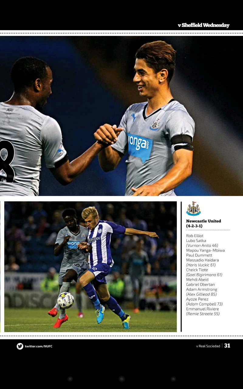 Newcastle Utd Matchday Programmes - App on Amazon Appstore
