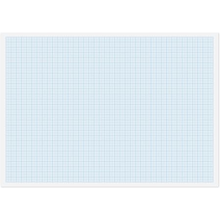Vizsla, A3 Graph pad, 50 Sheets (100 Pages), 1mm, 5mm, 10mm Graph ...