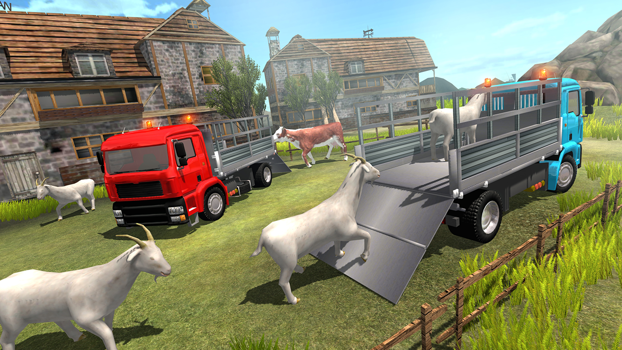 US Animals Transport Tycoon Deluxe 3D : Wild Animal Transporter Truck ...