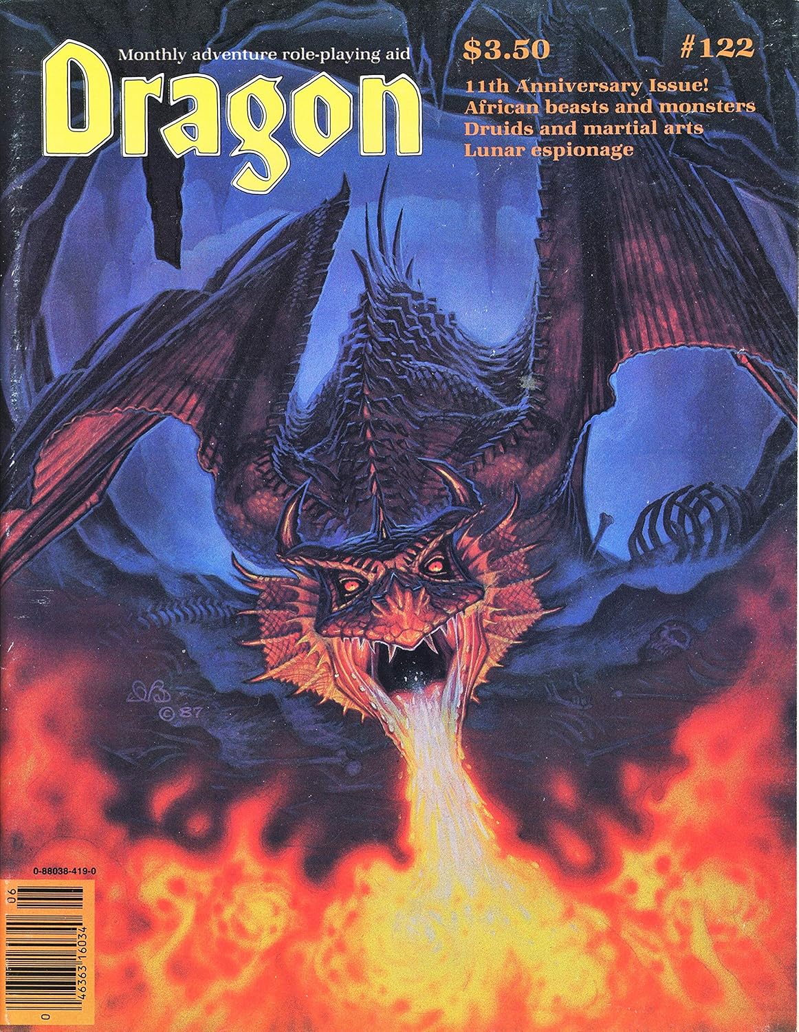 Dragon Magazine, No 122: Moore, Roger: 9780880384193: Amazon.com: Books