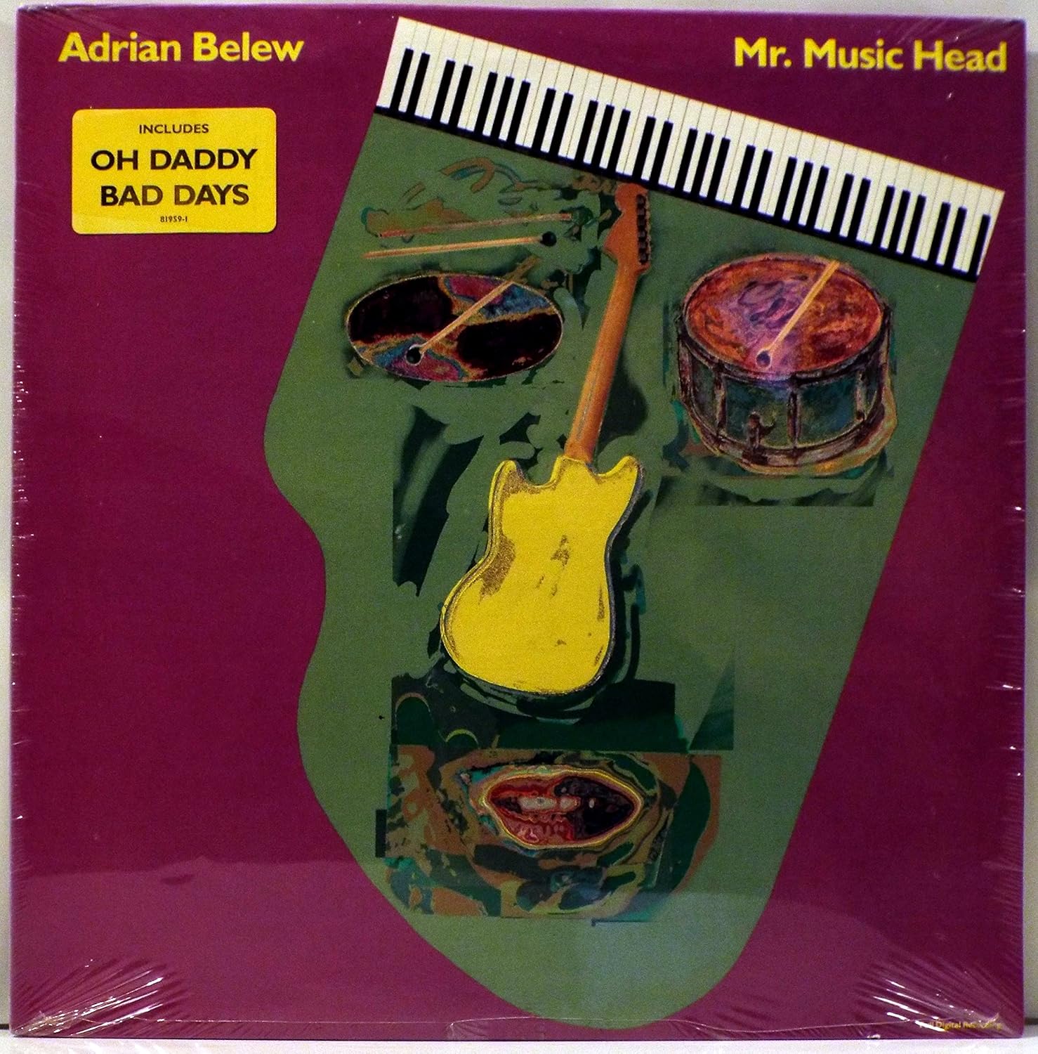Adrian Belew - Mr. Music Head [Vinyl] - Amazon.com Music
