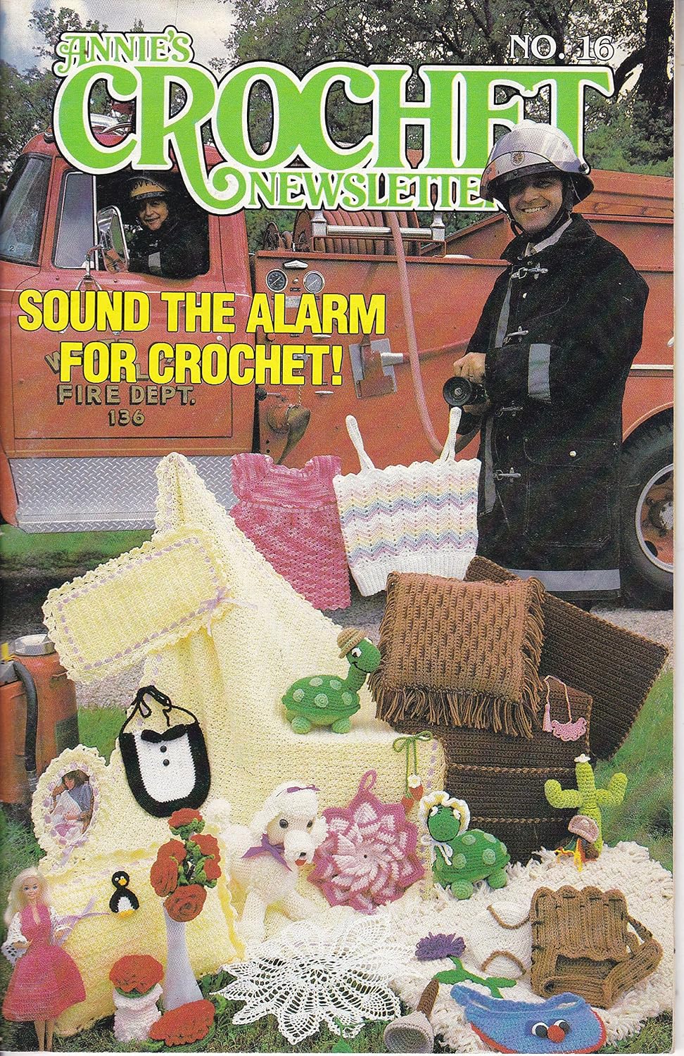 Annie's Crochet Newsletter July-Aug. 1985 No. 16 Magazine July August ...
