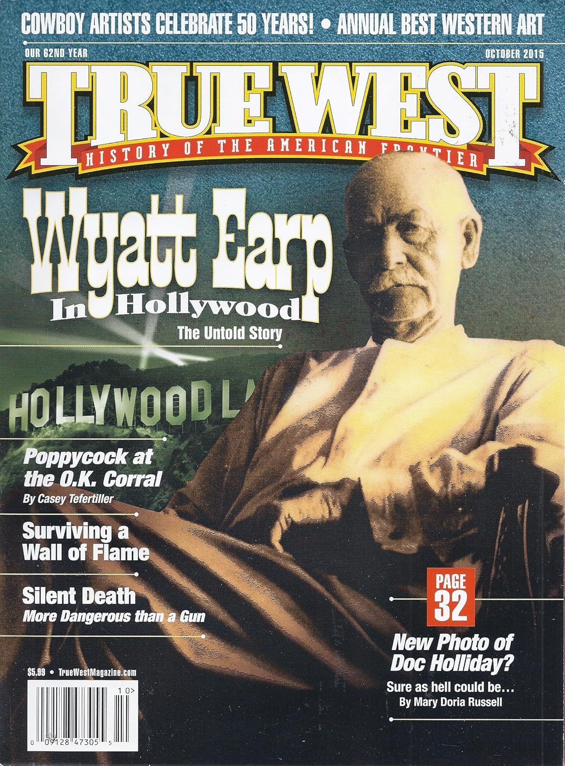 True West (October 2015 - Wyatt Earp Cover): Bob Boze Bell: Amazon.com ...