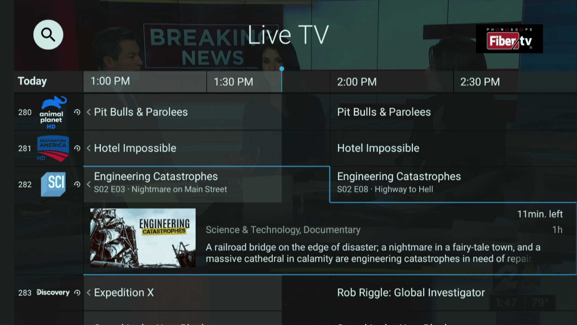 Phonoscope Fiber TV - App on Amazon Appstore