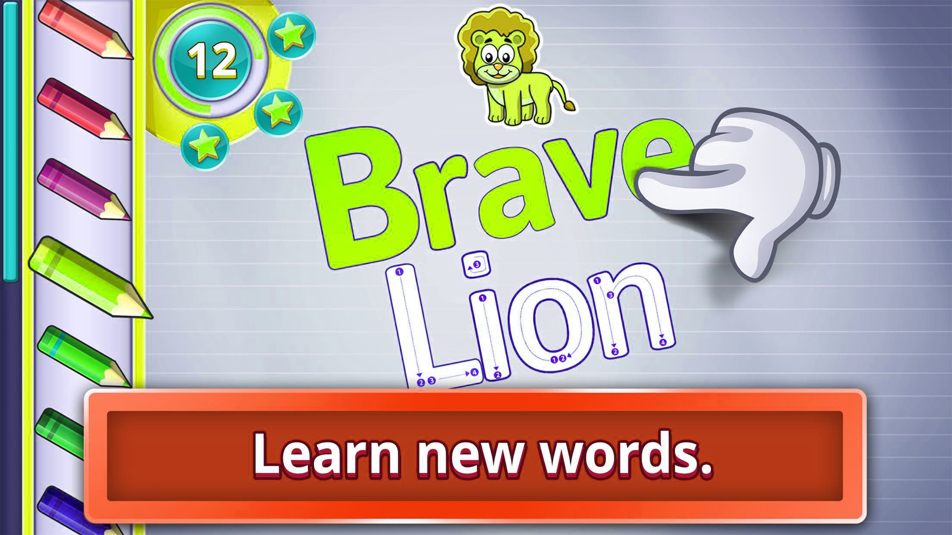 Write Color Alphabet ABC & 123 Preschool Kids Games - Learn letters and ...