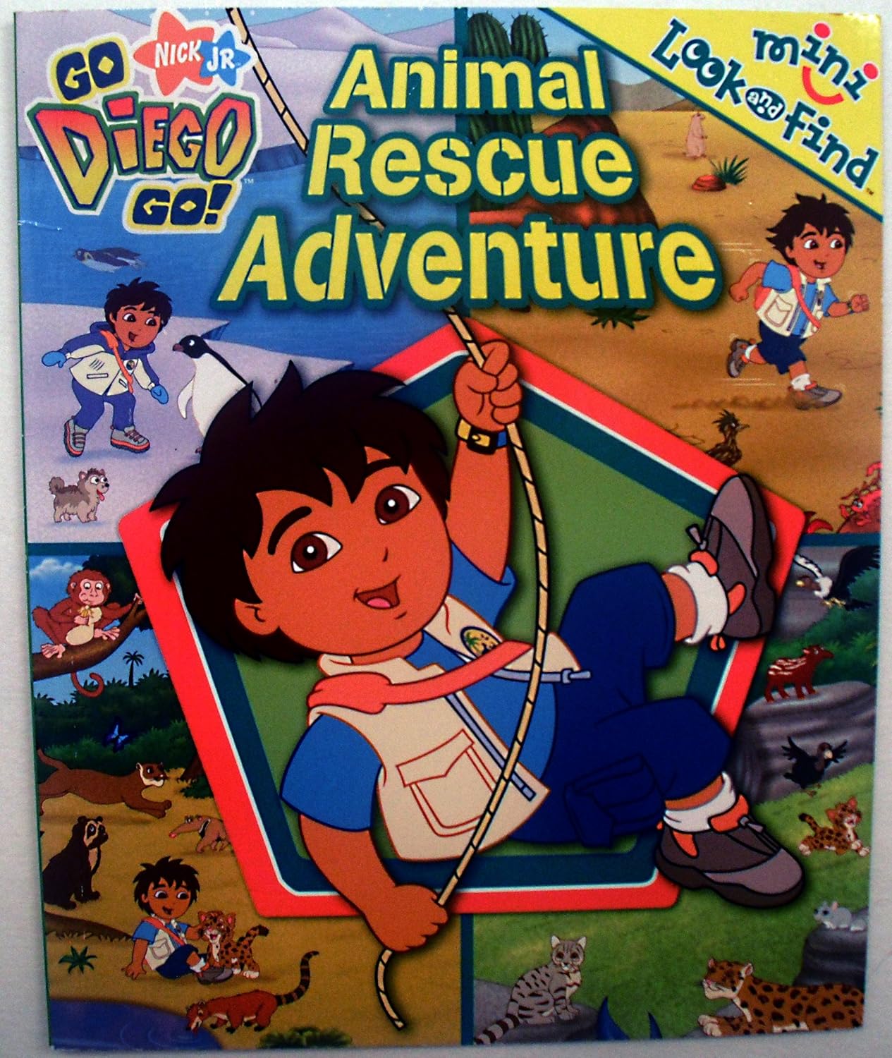 Go Diego Go! Animal Rescue Adventure Mini Look and Find: Burroughs ...