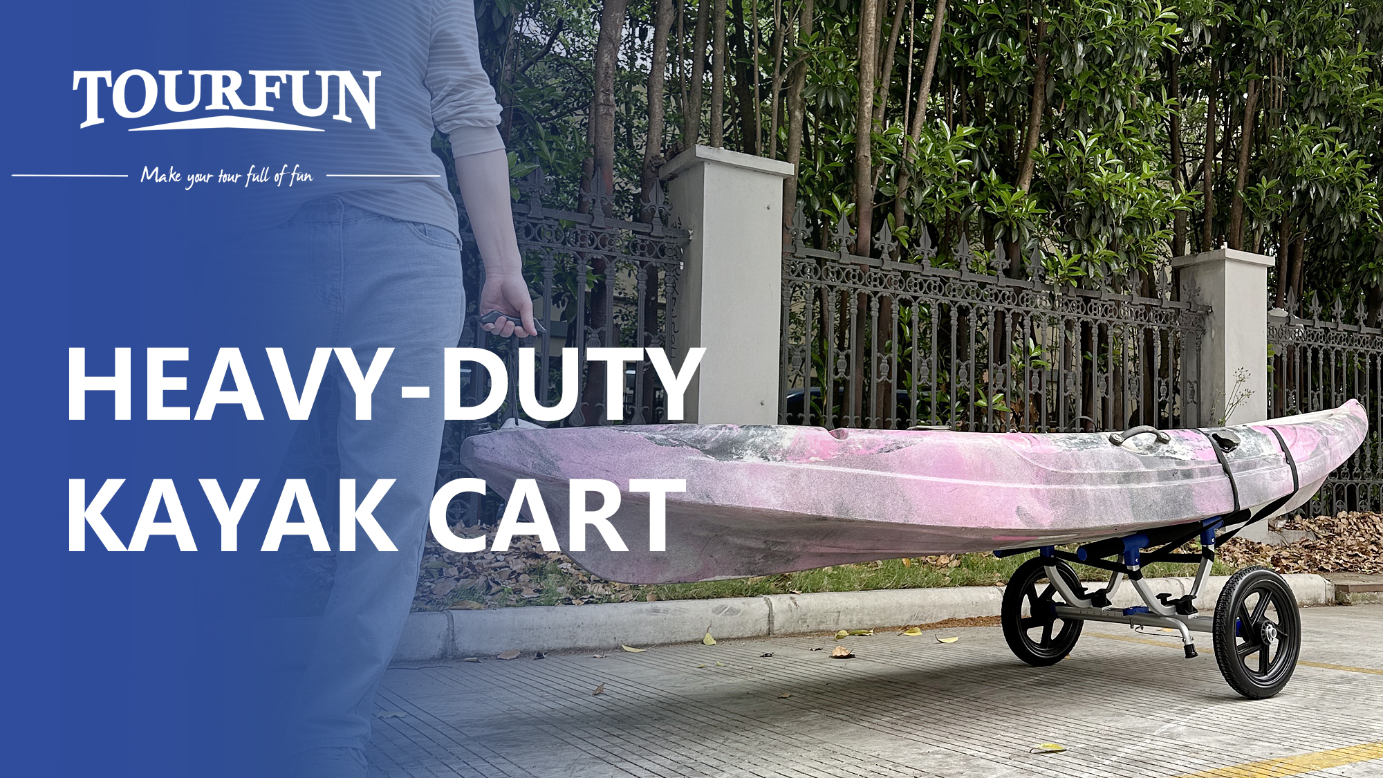 H Frame Kayak Trolley