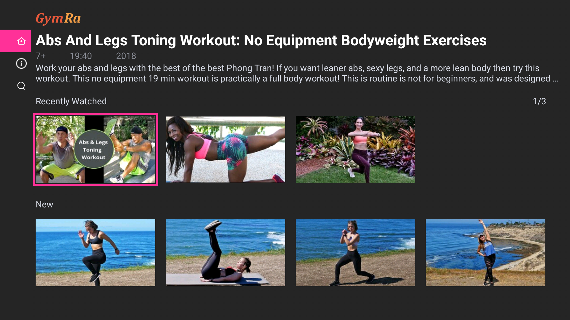 GymRa - App on Amazon Appstore