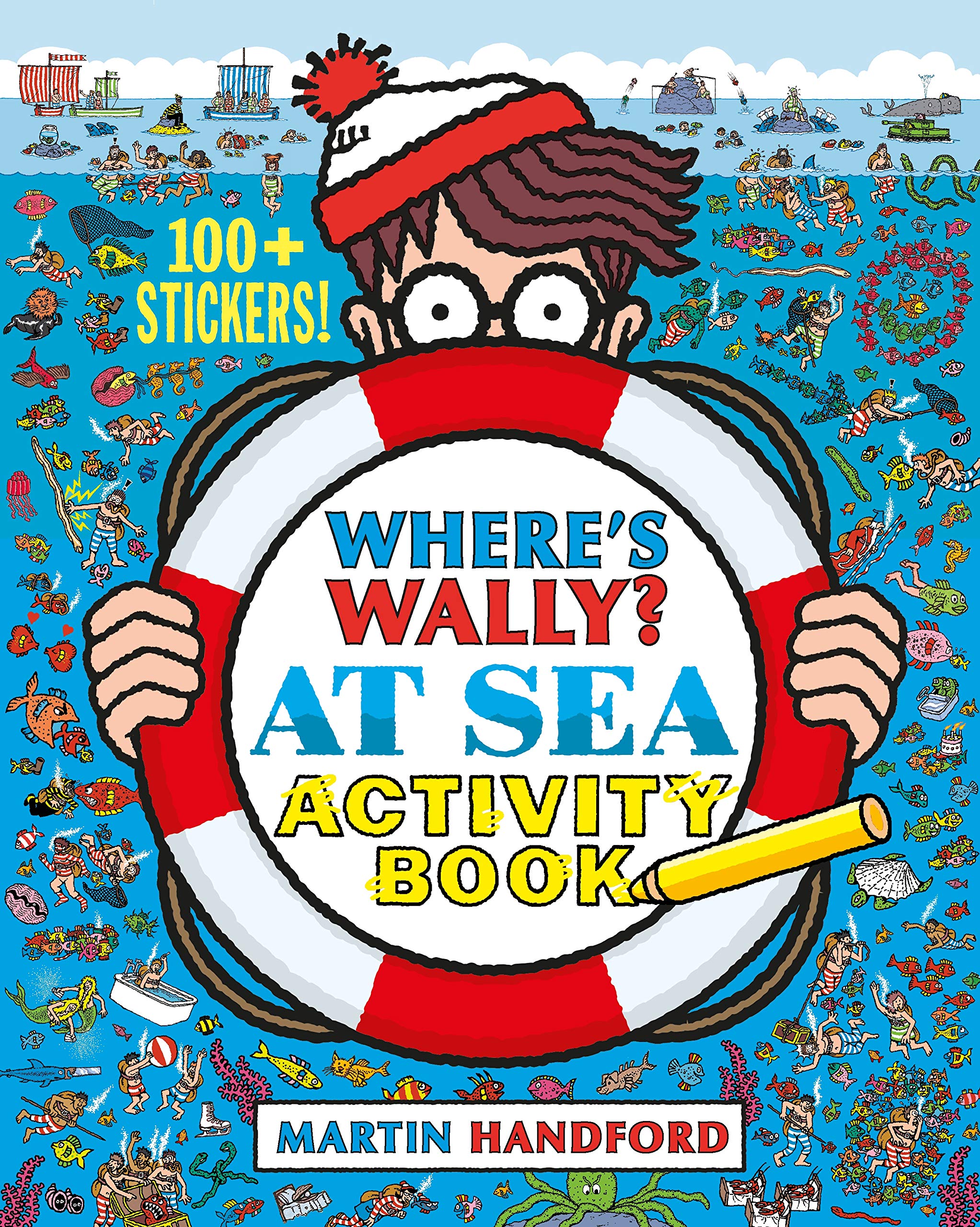 Amazon.com: Where's Wally? At Sea: Activity Book: 9781406370614 ...