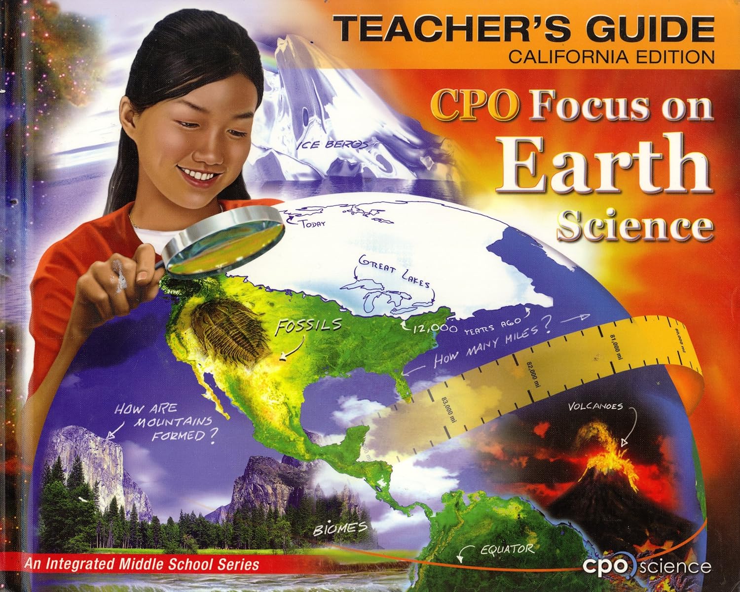 CPO: Focus on Earth Science- Teacher's Guide, California Edition: Sonja ...
