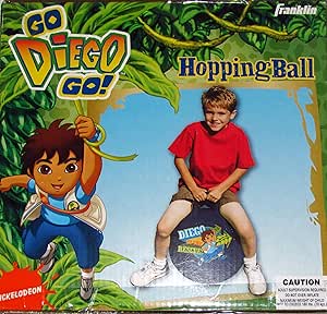 Amazon.com : Franklin Go, Diego, Go! Hopping Ball : Toys And Games ...