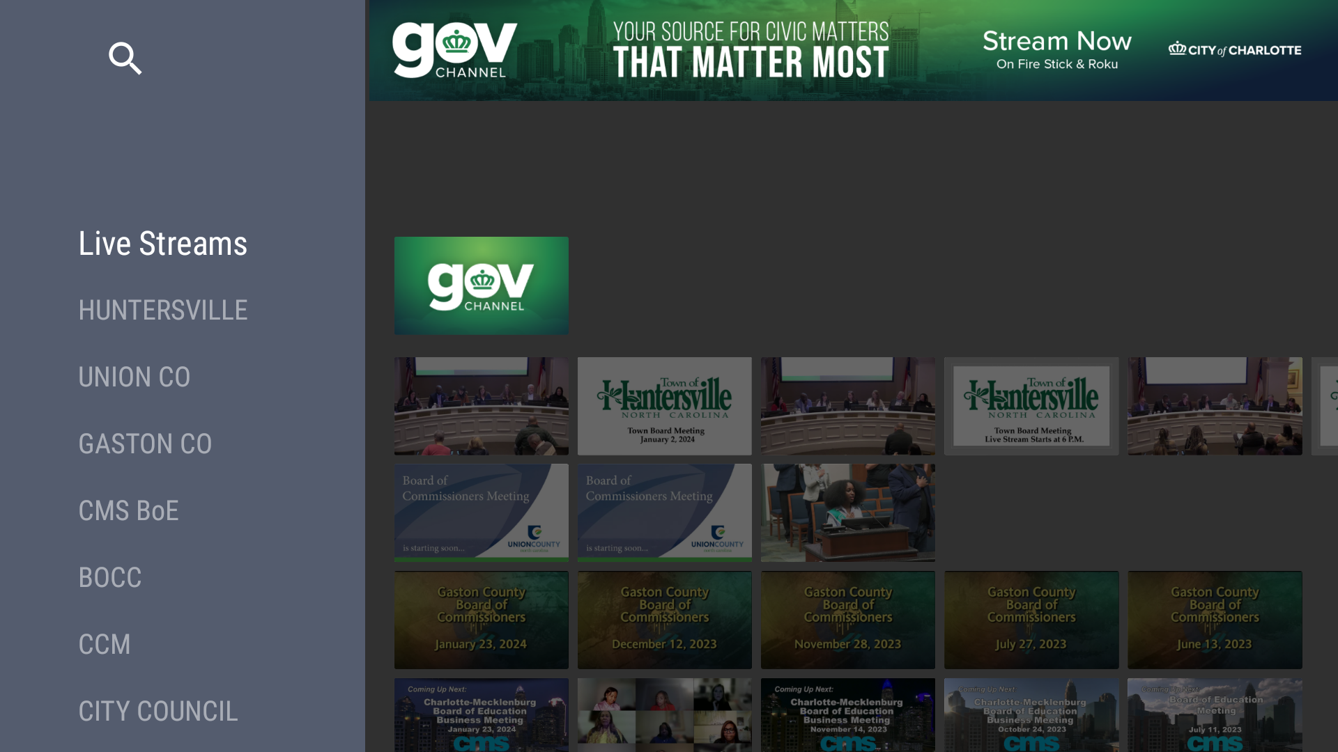 GOV Channel - App on Amazon Appstore