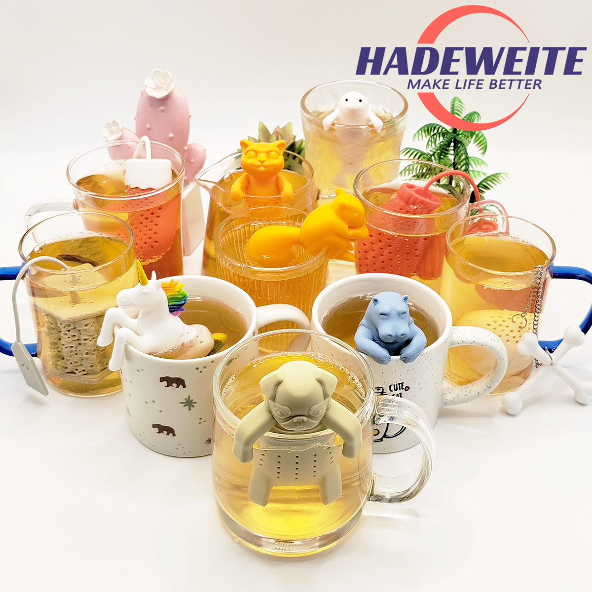 Cute tea infuser set makes brewing fun